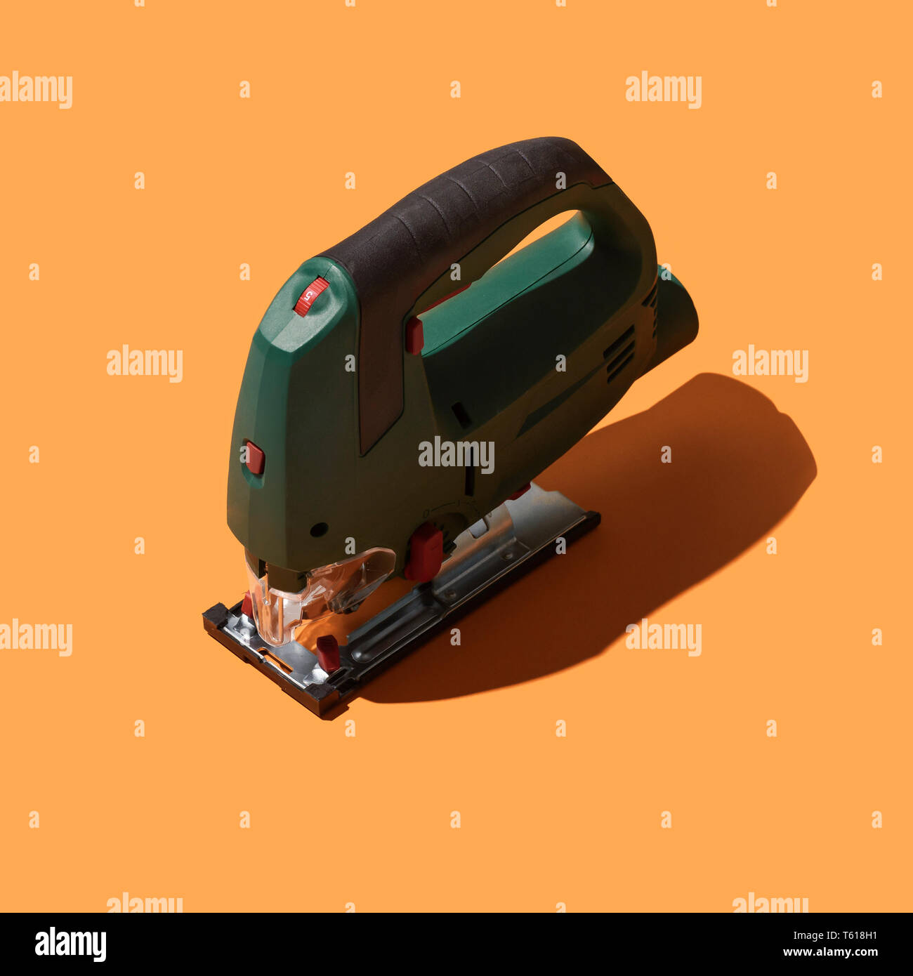 Professional electric sander for carpentry and woodwork Stock Photo - Alamy