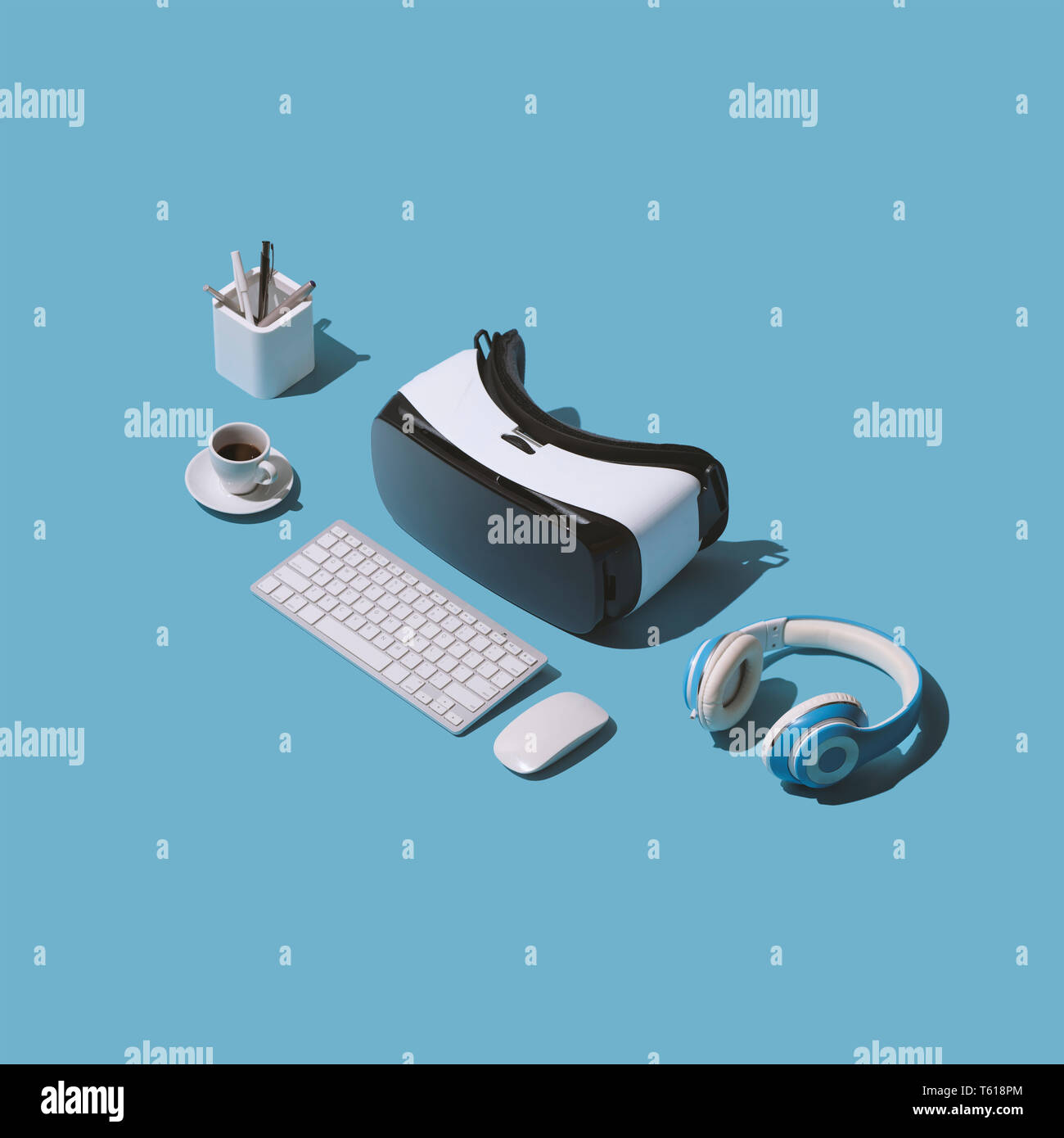 Futuristic Desktop Computer