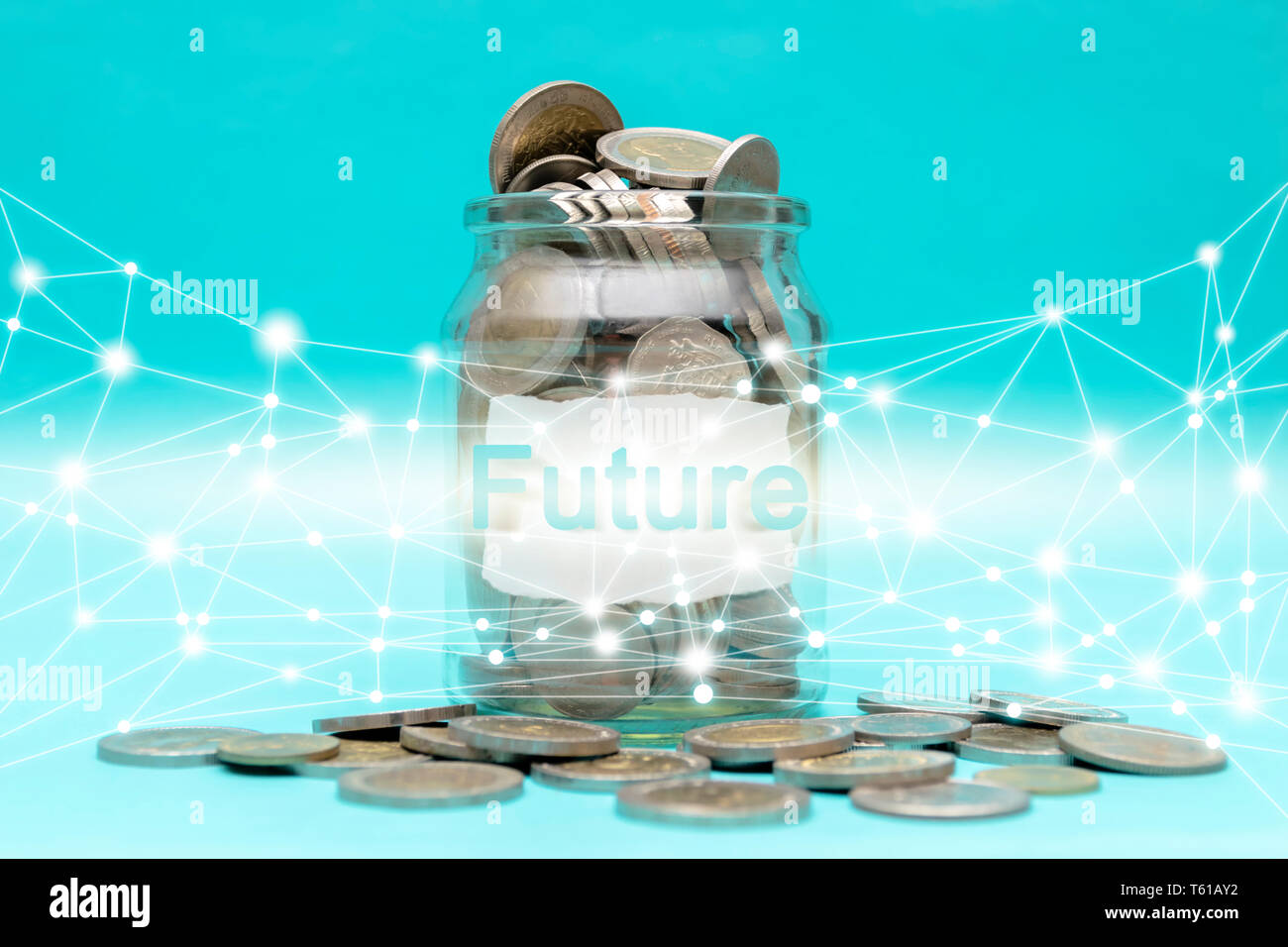 Green jar child savings hi-res stock photography and images - Alamy