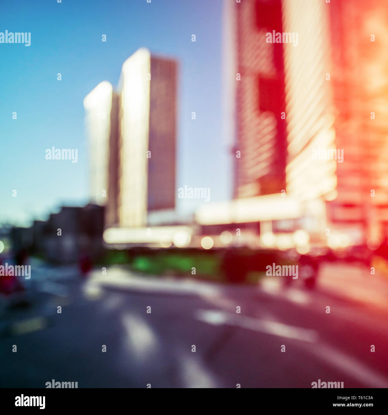 Modern city background hi-res stock photography and images - Alamy