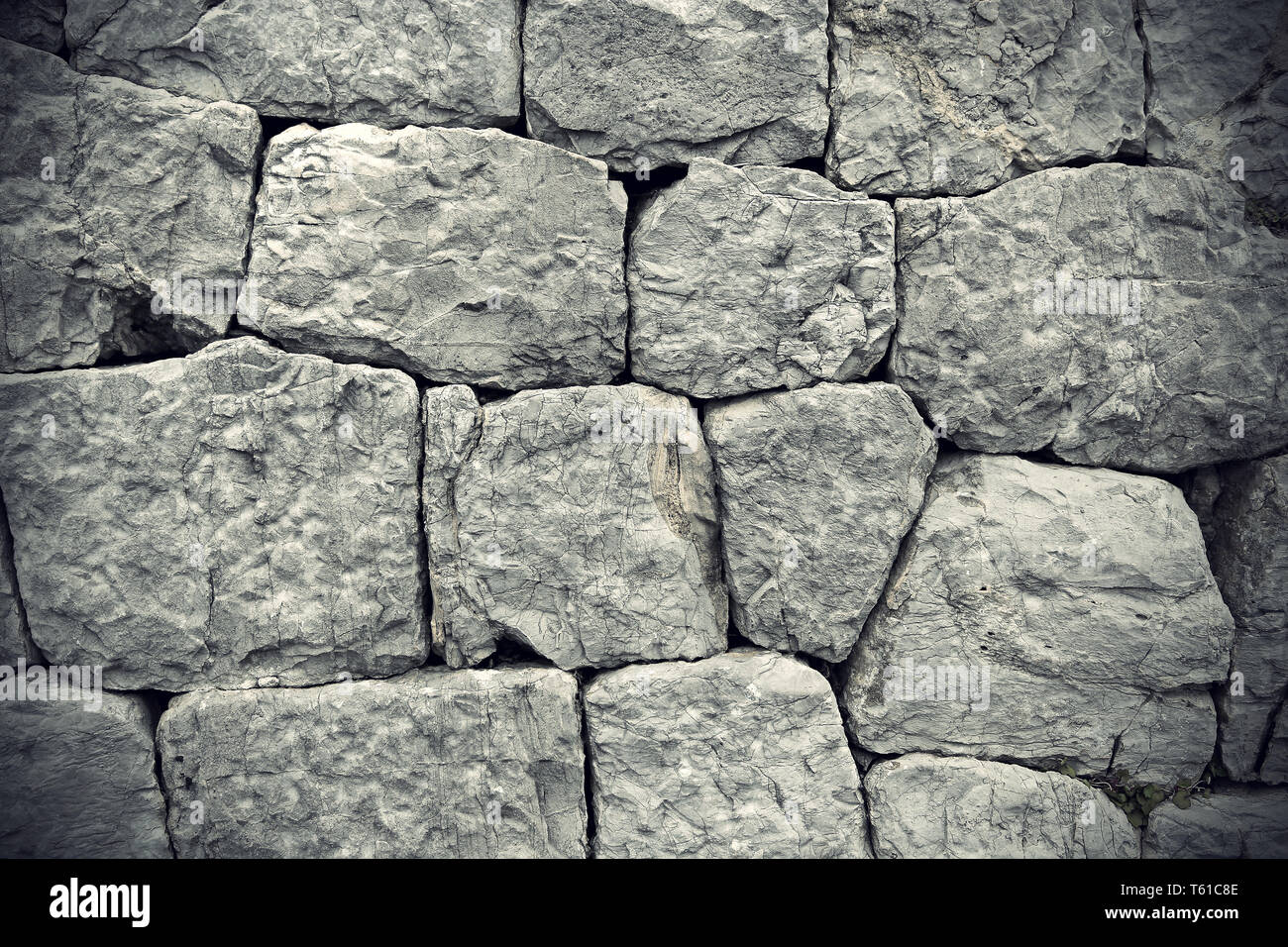 Texture of ancient stone wall Stock Photo - Alamy