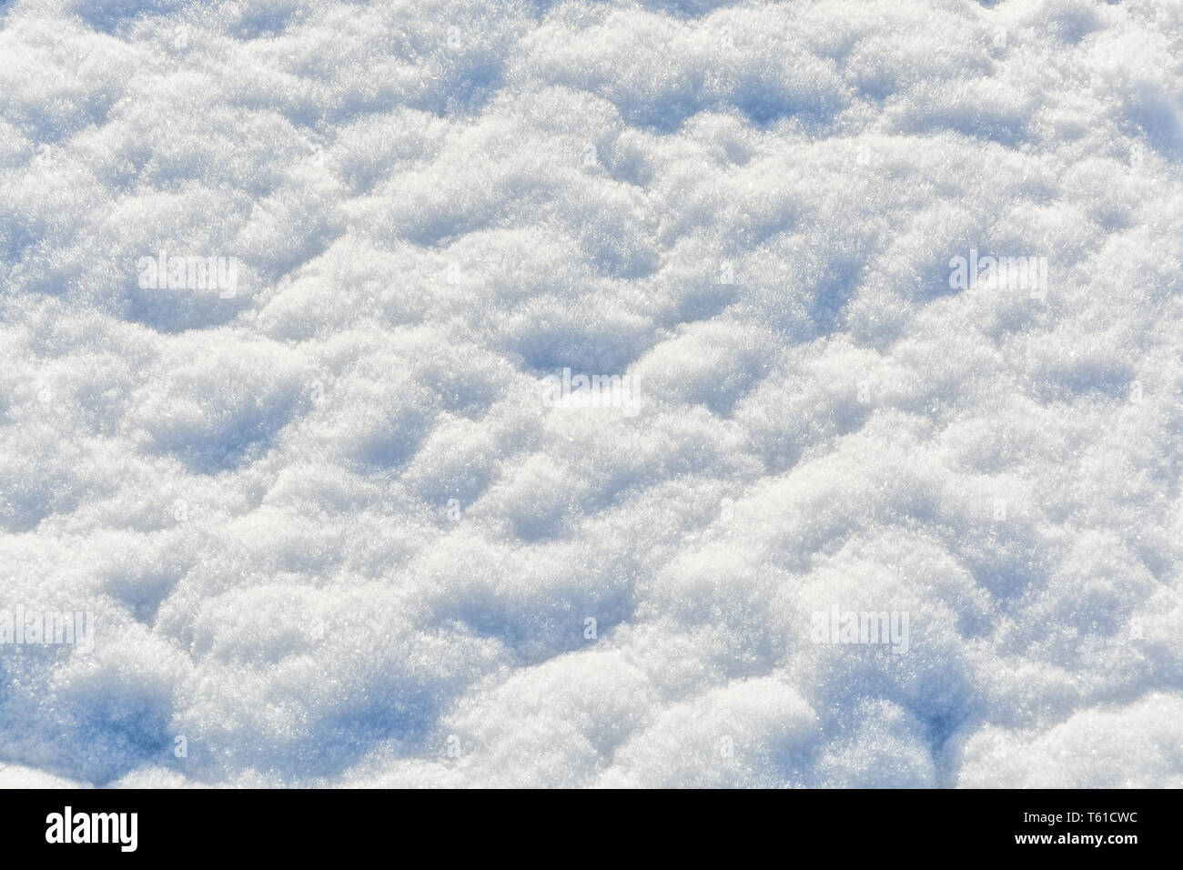 White crystals of snow. Texture background Stock Photo - Alamy