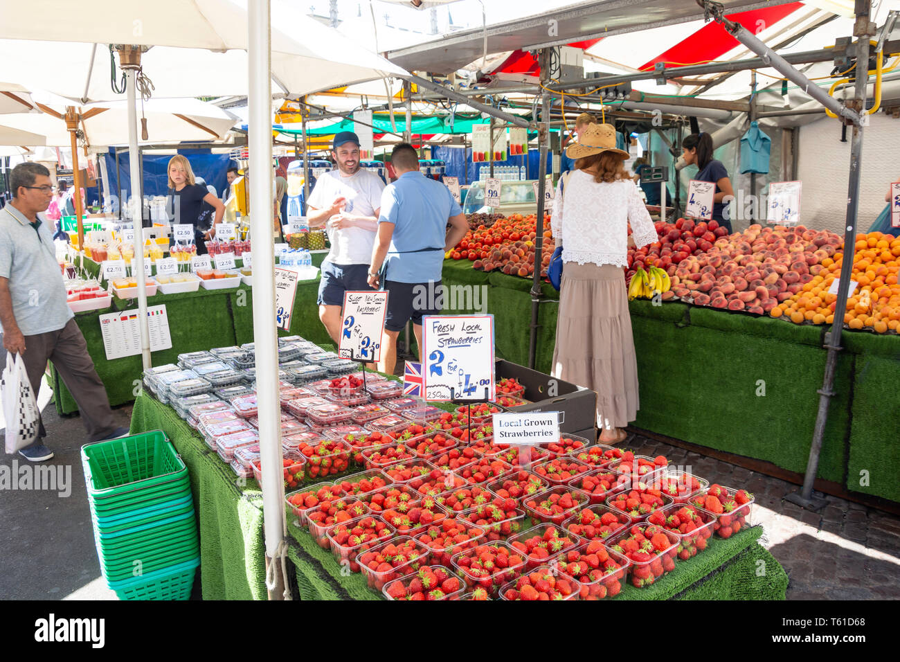 Market stall cambridge hi-res stock photography and images - Alamy