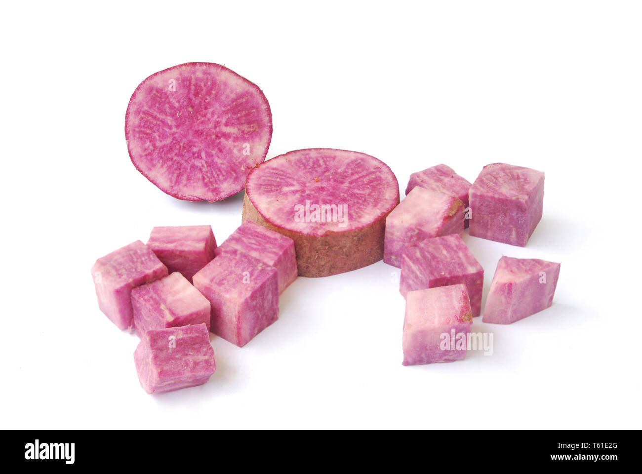 Yam head Cut Out Stock Images & Pictures - Alamy