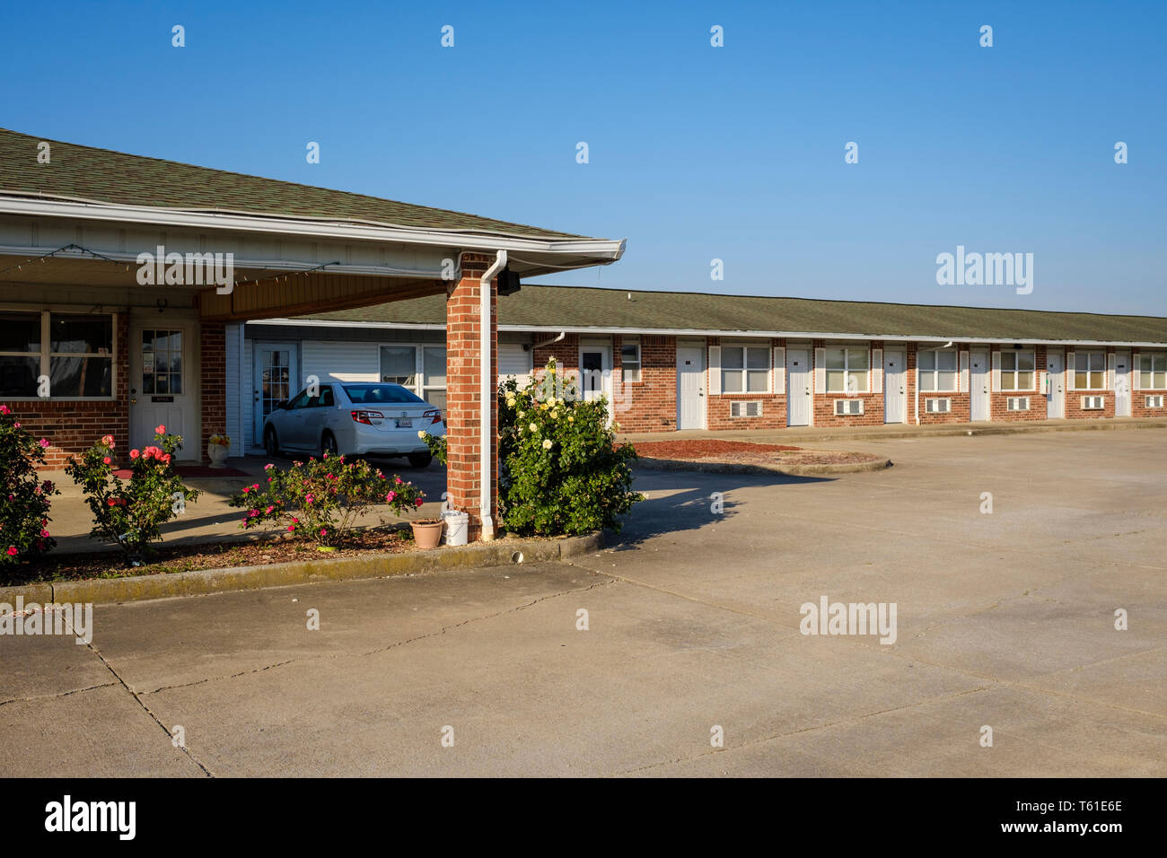 Route 66 Motel on U.S. Route 66 in Afton, Oklahoma, USA Stock Photo - Alamy