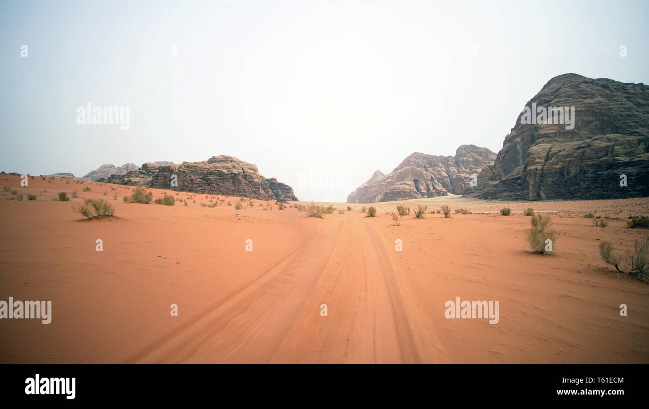 The desert in Jordan Stock Photo - Alamy