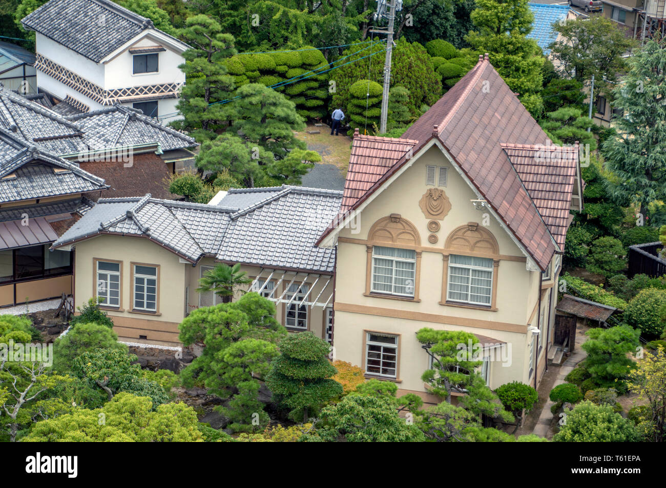 Modern japanese housing hi-res stock photography and images - Alamy
