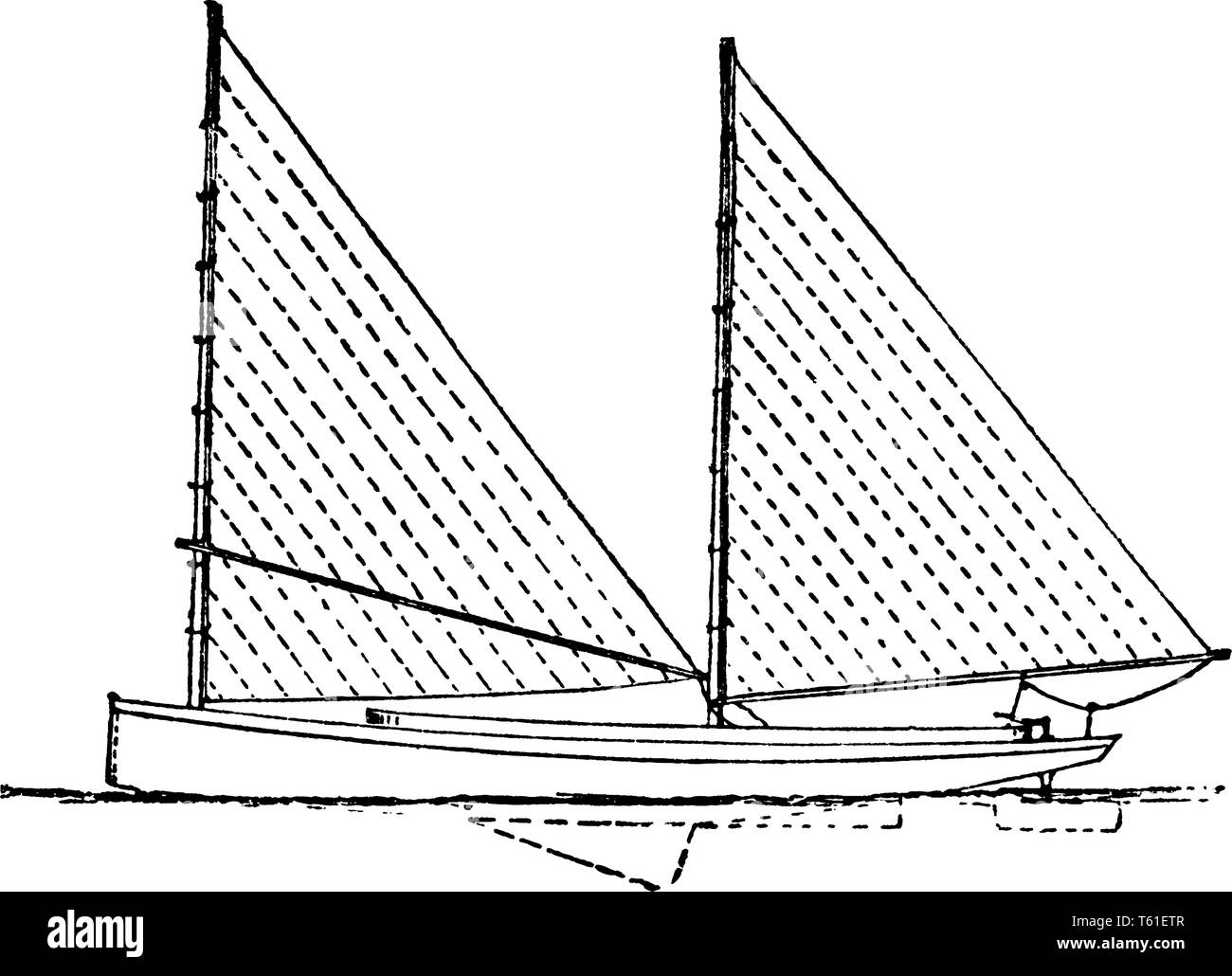 Sharpie is a long narrow sailboat with a flat bottom used for oystering ...