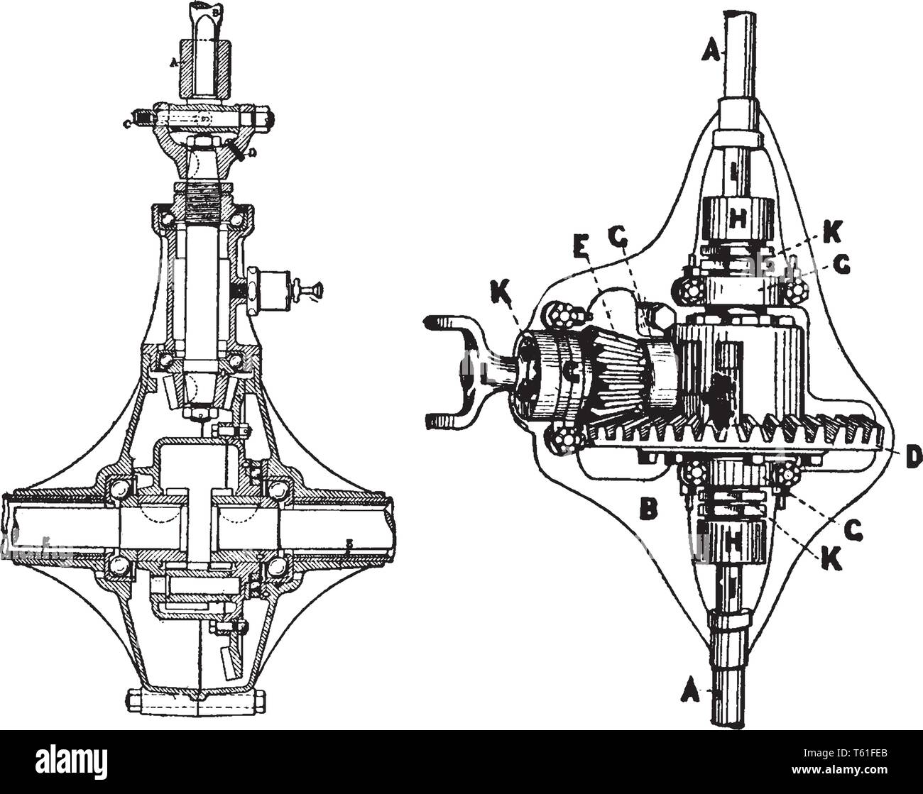 Different axles Stock Vector Images - Alamy