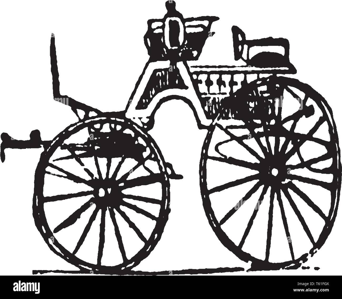 Dog cart is a sportsman four wheeled vehicle with a place behind to ...