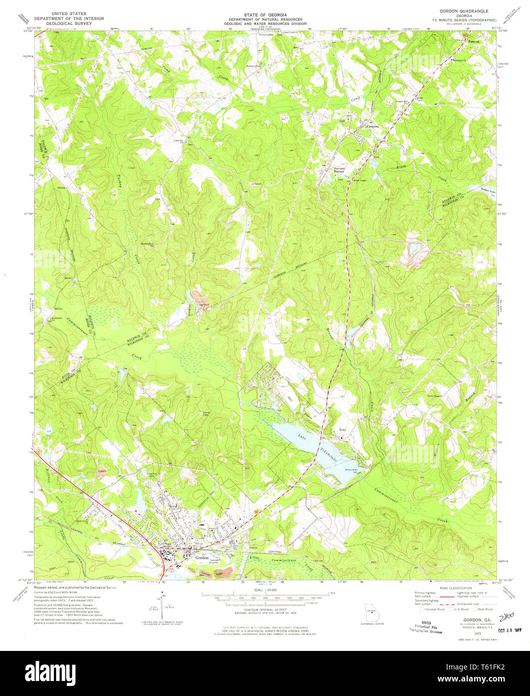 Gordon map Cut Out Stock Images & Pictures - Alamy