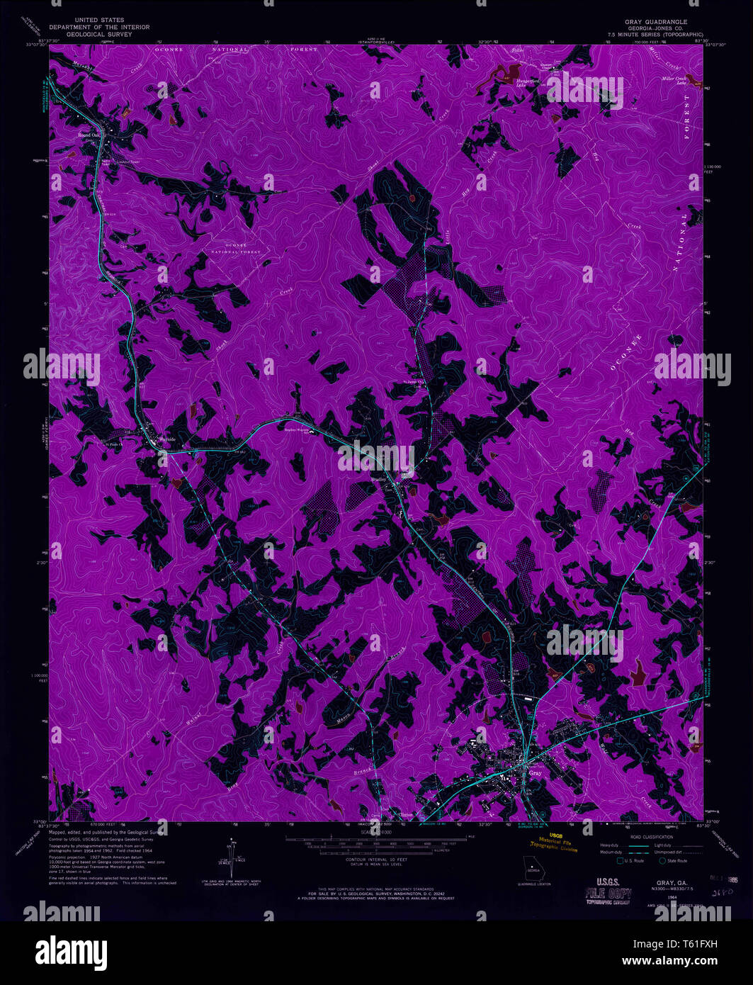 Gray georgia map hi-res stock photography and images - Alamy