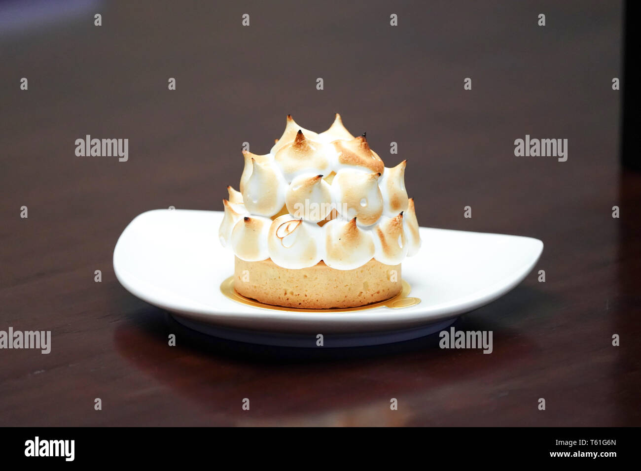 Closeup crown sweet pie cake Stock Photo - Alamy