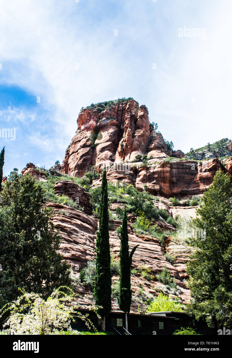 The red rock cliffs of Sedona Arizona Stock Photo - Alamy