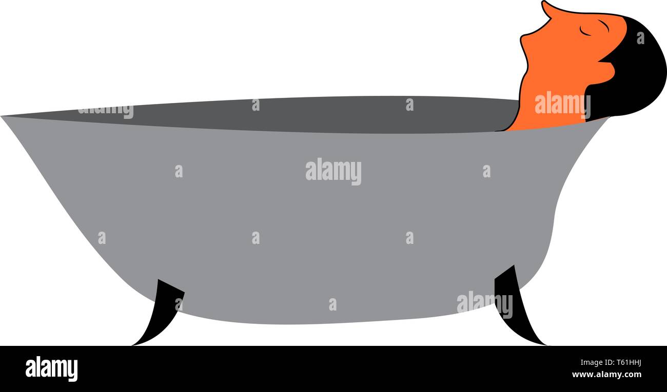 Man shower washing Stock Vector Images - Alamy