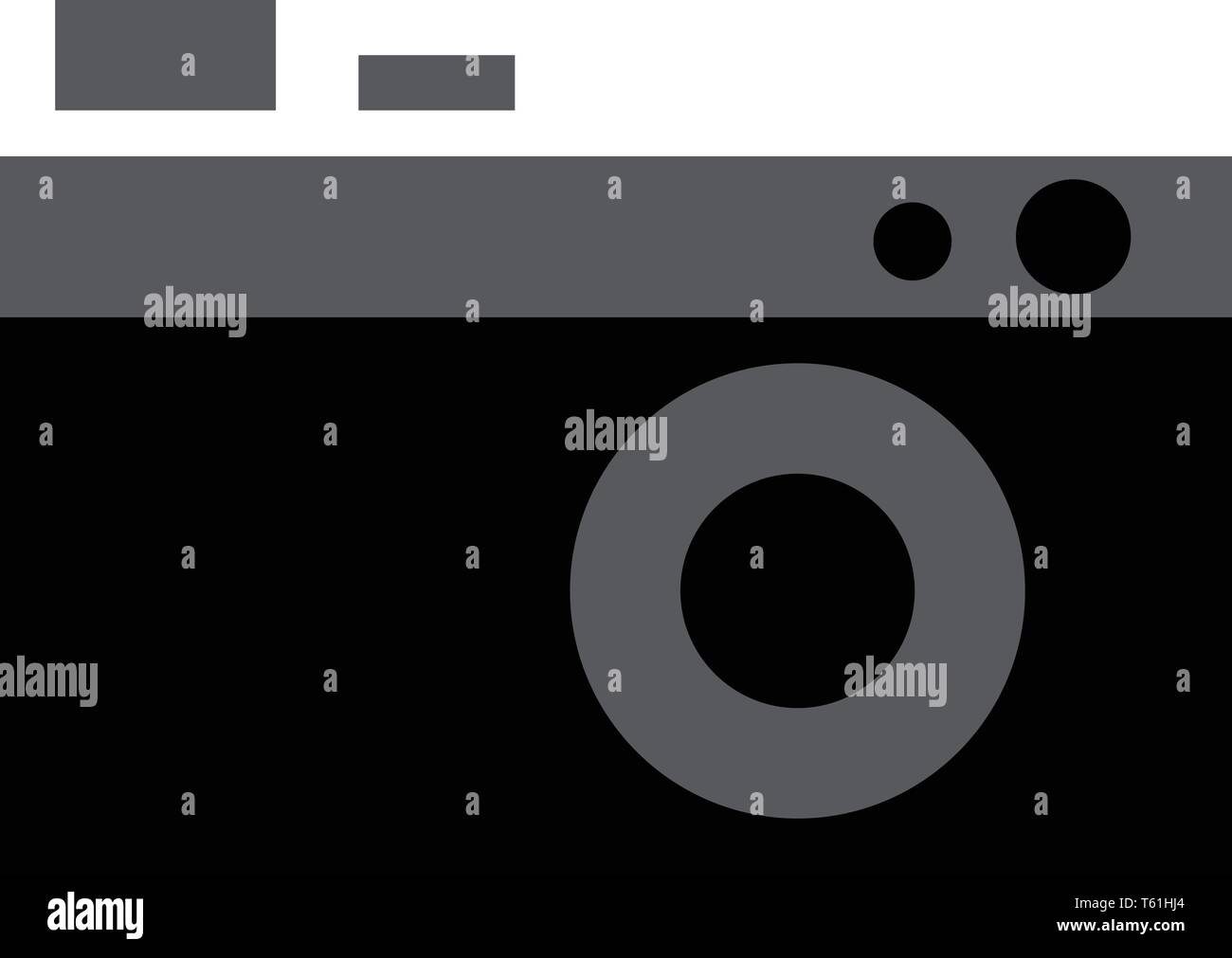 A vintage still camera vector or color illustration Stock Vector Image ...