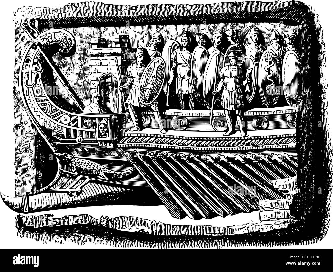 Bas relief sculpture Stock Vector Images - Alamy