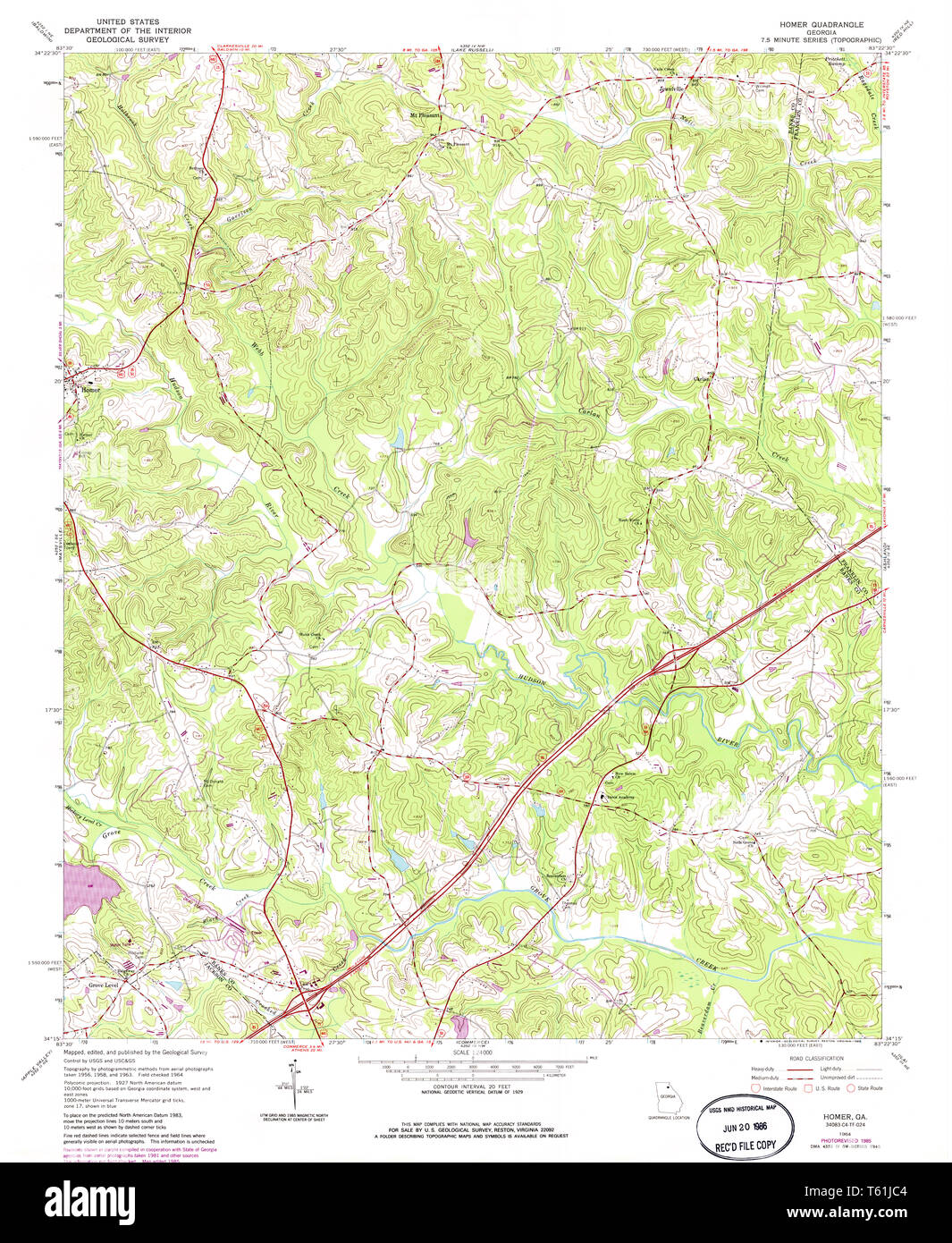 Homer georgia Cut Out Stock Images & Pictures - Alamy