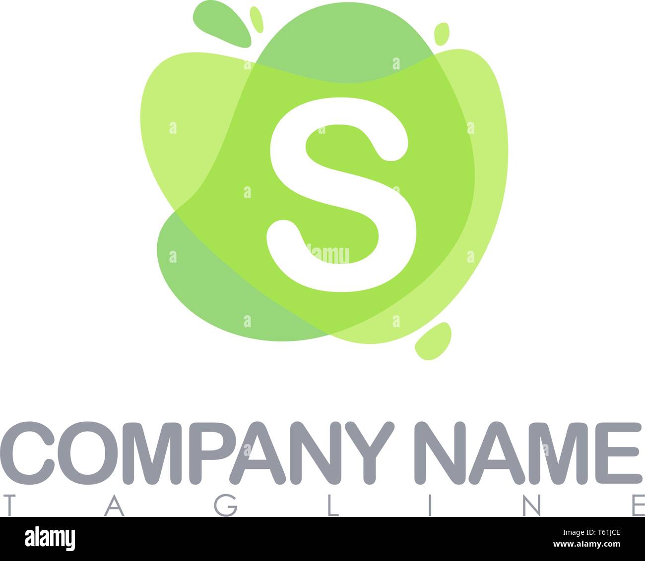 S MODERN LOGO TEMPLATE Stock Vector Image & Art - Alamy