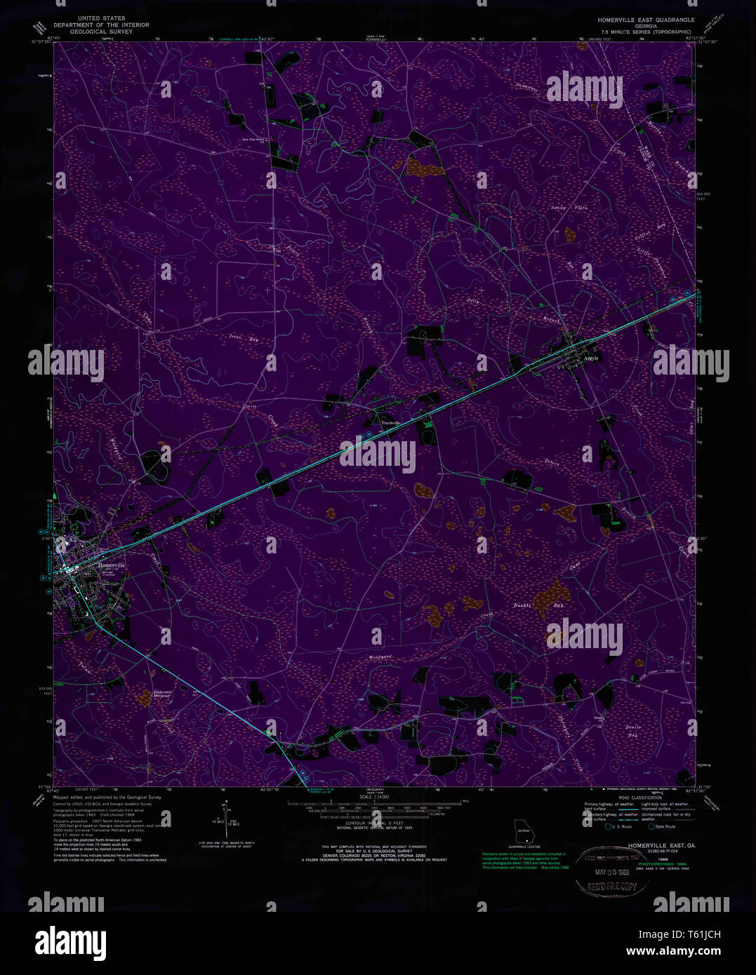 Homerville georgia hi-res stock photography and images - Alamy