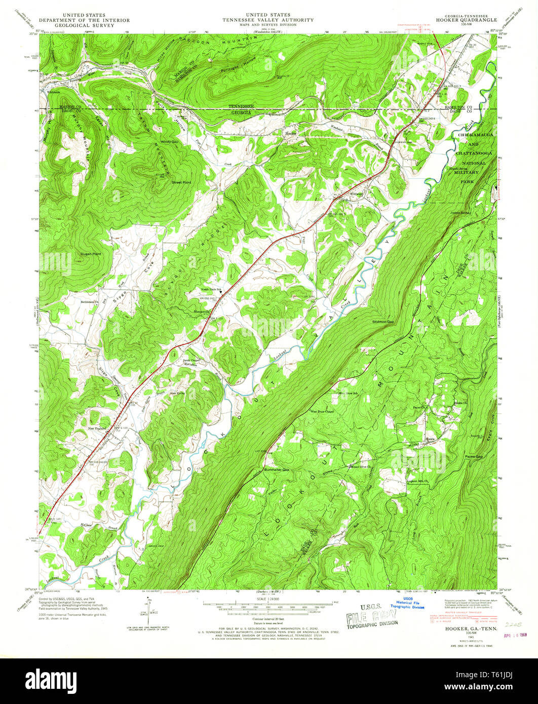 Hooker map hi-res stock photography and images - Alamy