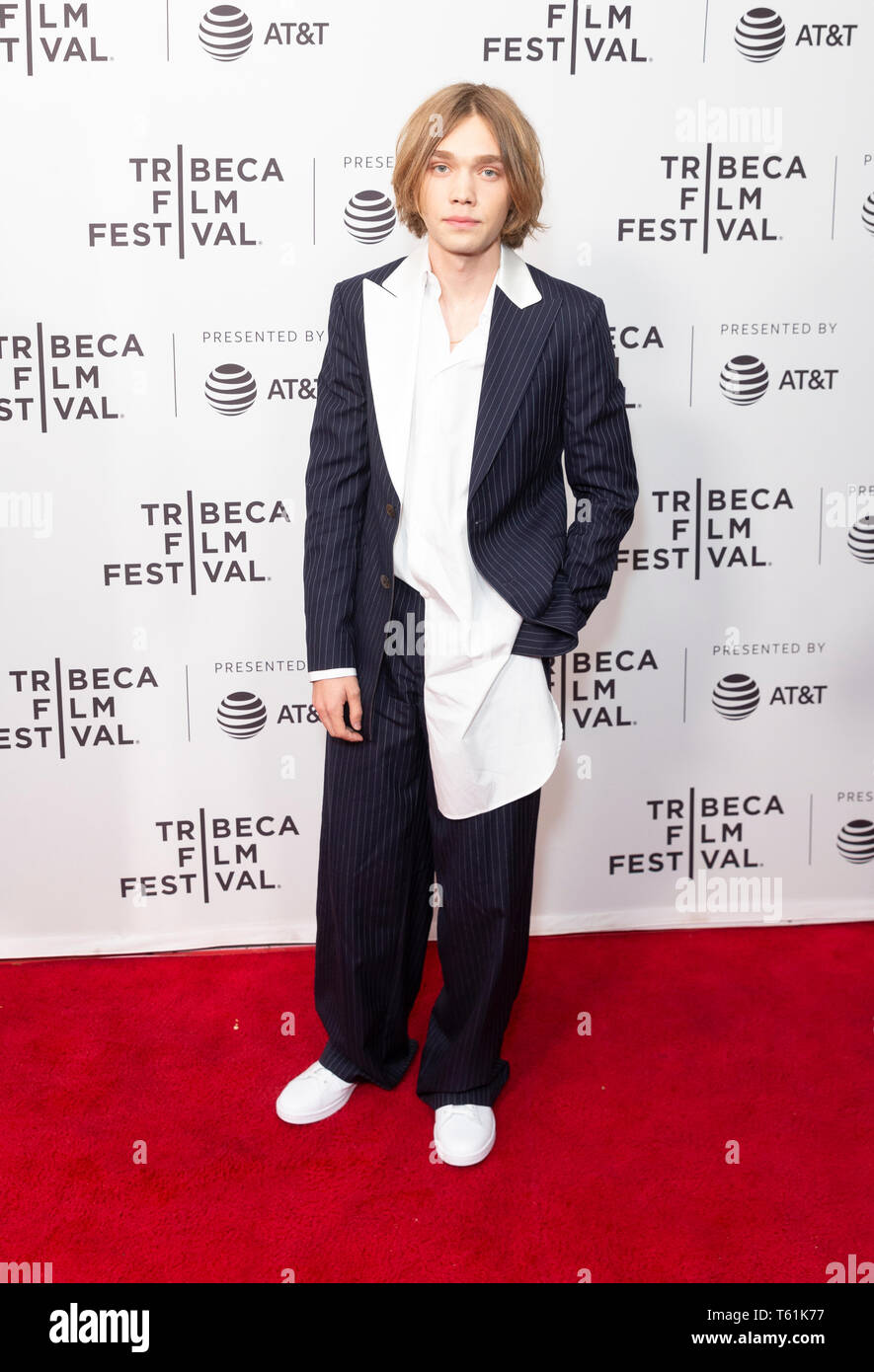 New York, NY - April 27, 2019: Charlie Plummer attends world premiere ...