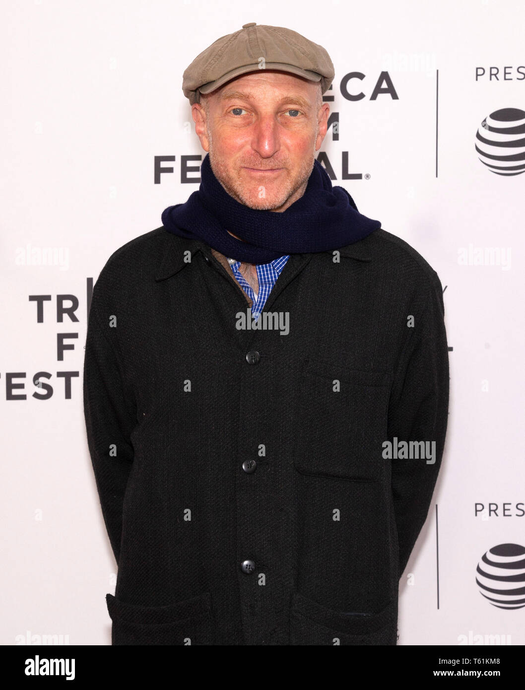 New York, NY - April 27, 2019: Jonathan Ames attends the premiere of ...