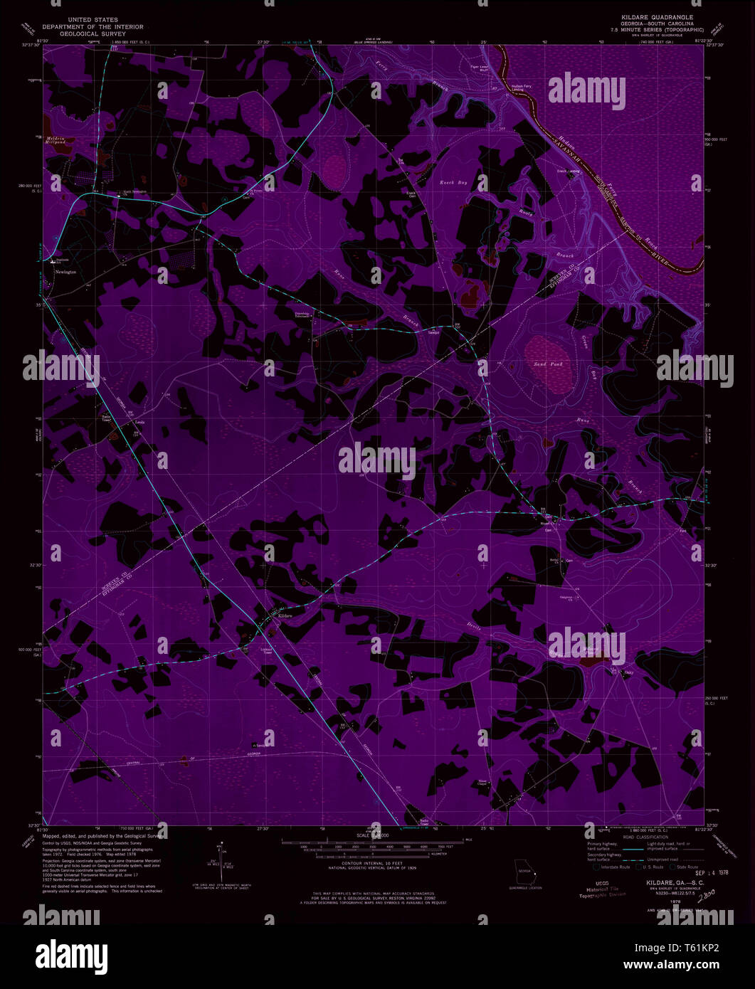 Kildare map hi-res stock photography and images - Alamy