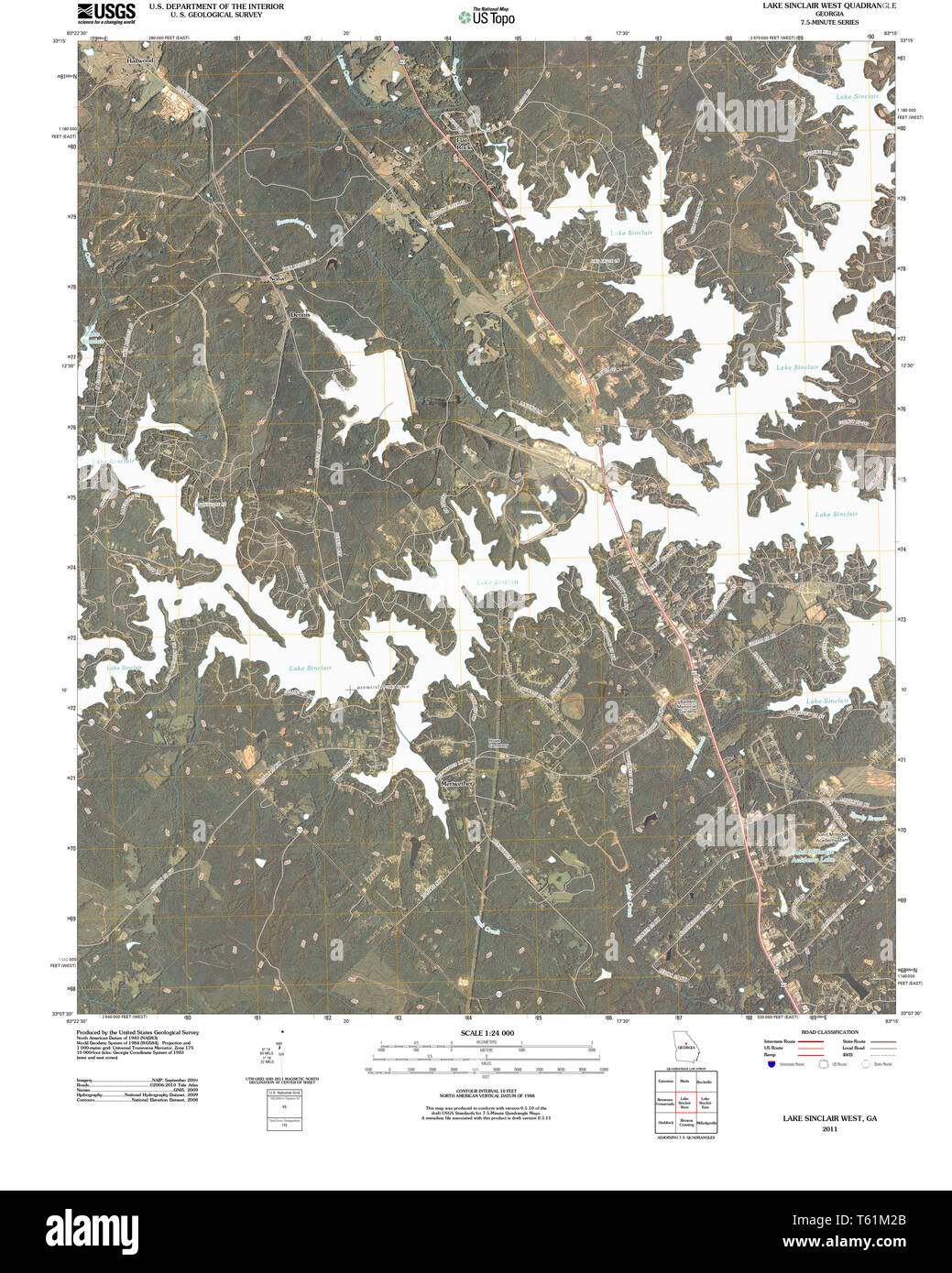 Sinclair map hi-res stock photography and images - Alamy