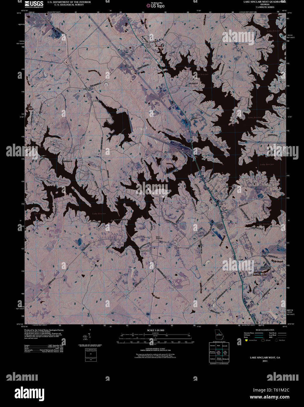 Sinclair map hi-res stock photography and images - Alamy
