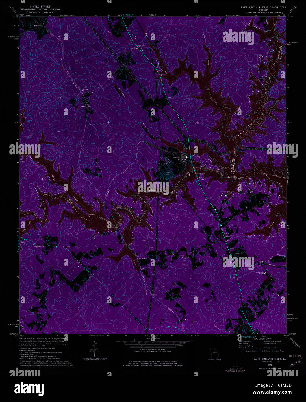 Map of sinclair hi-res stock photography and images - Alamy