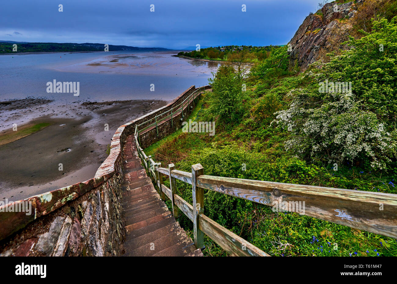 Dumbarton Castle (DBC19 Stock Photo - Alamy