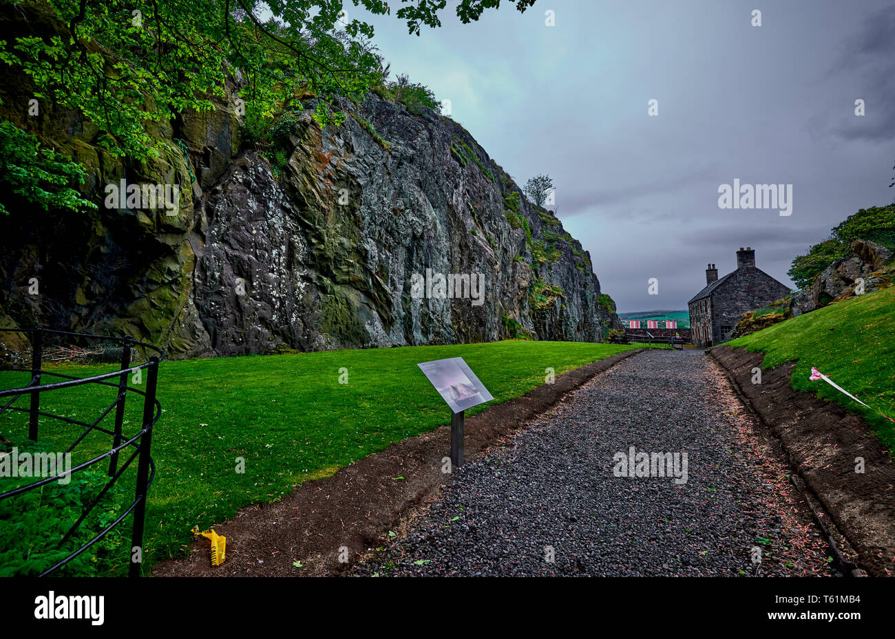 Dumbarton Castle (DBC19 Stock Photo - Alamy