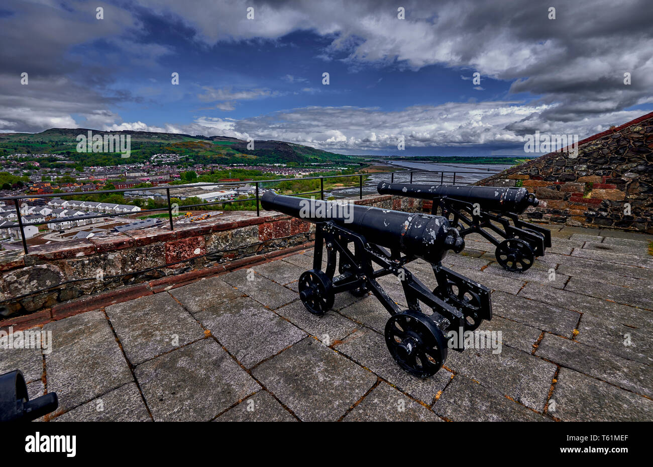 Dumbarton Castle (DBC19 Stock Photo - Alamy