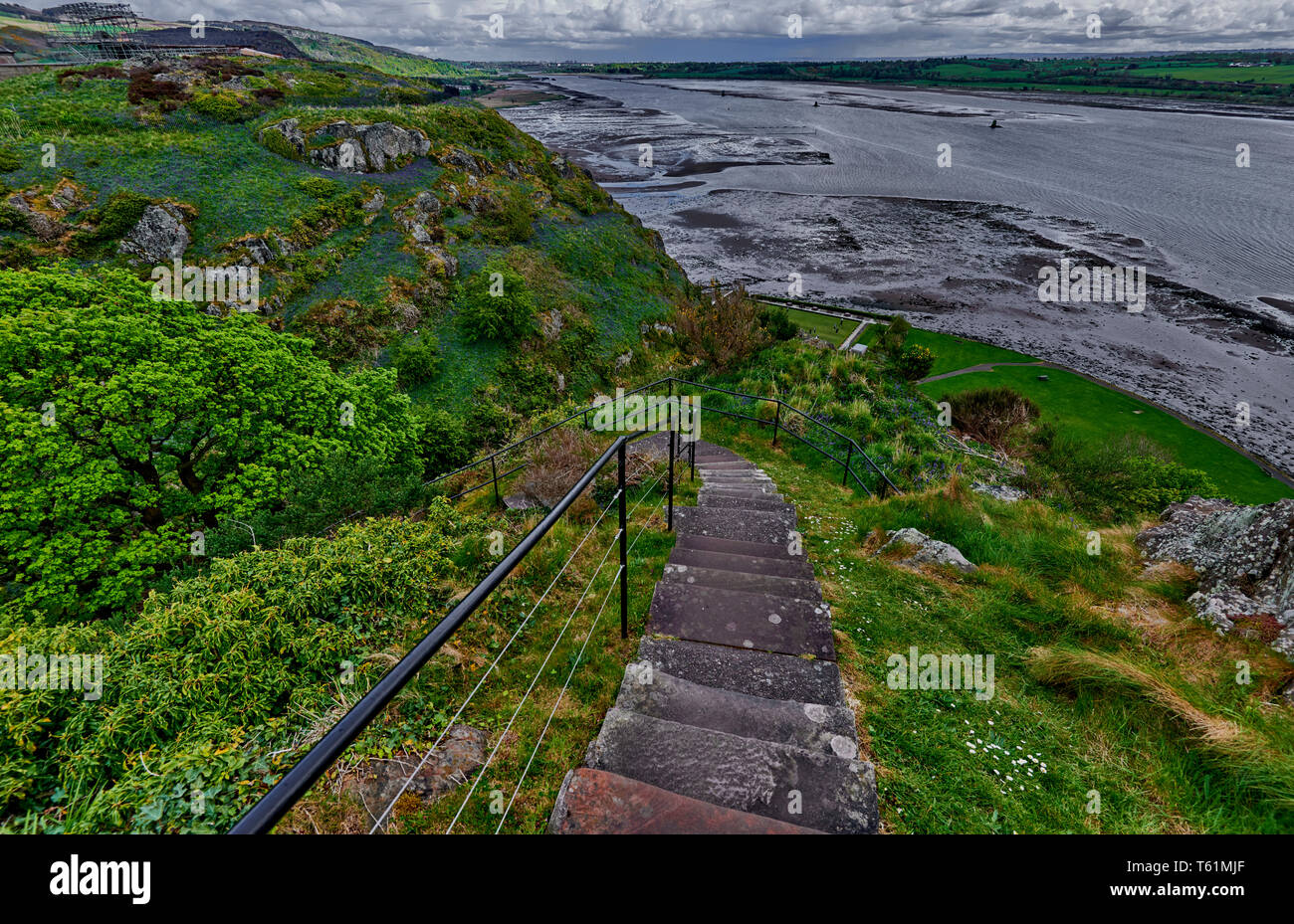 Dumbarton Castle (DBC19 Stock Photo - Alamy