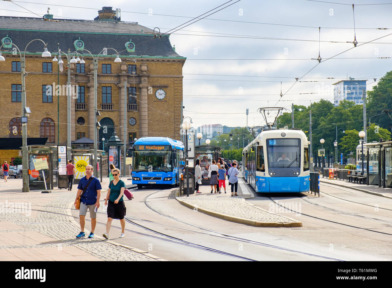 Swedish bus stop public transport hi-res stock photography and images ...