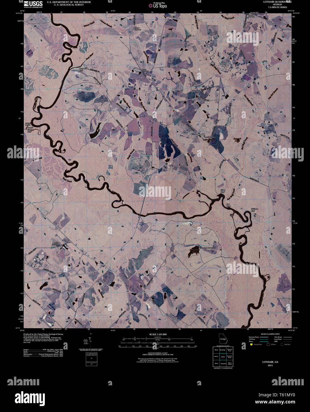 Lothair map hi-res stock photography and images - Alamy