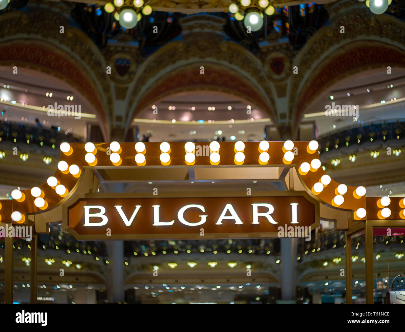 Bvlgari logo hi-res stock photography and images - Alamy