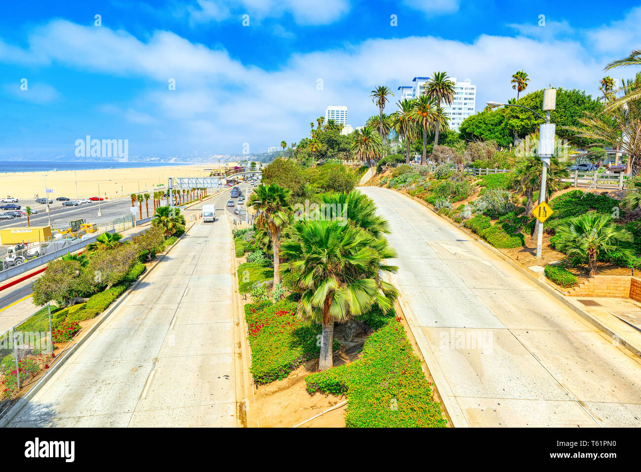 Santa Monica, California, USA - September 07, 2018: City views, Santa ...