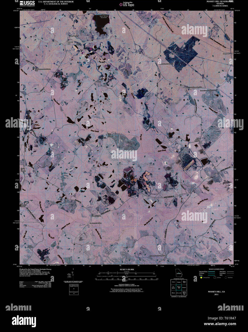 Map of massey hi-res stock photography and images - Alamy