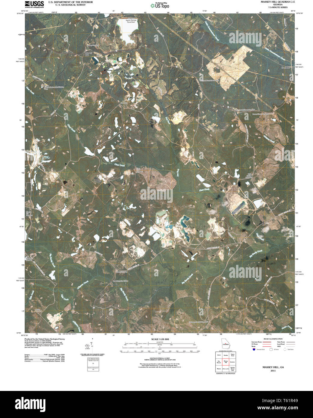 Map of massey hi-res stock photography and images - Alamy