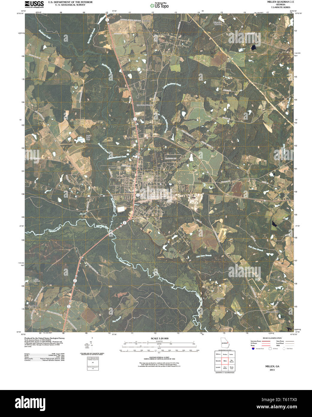 Millen georgia hi-res stock photography and images - Alamy