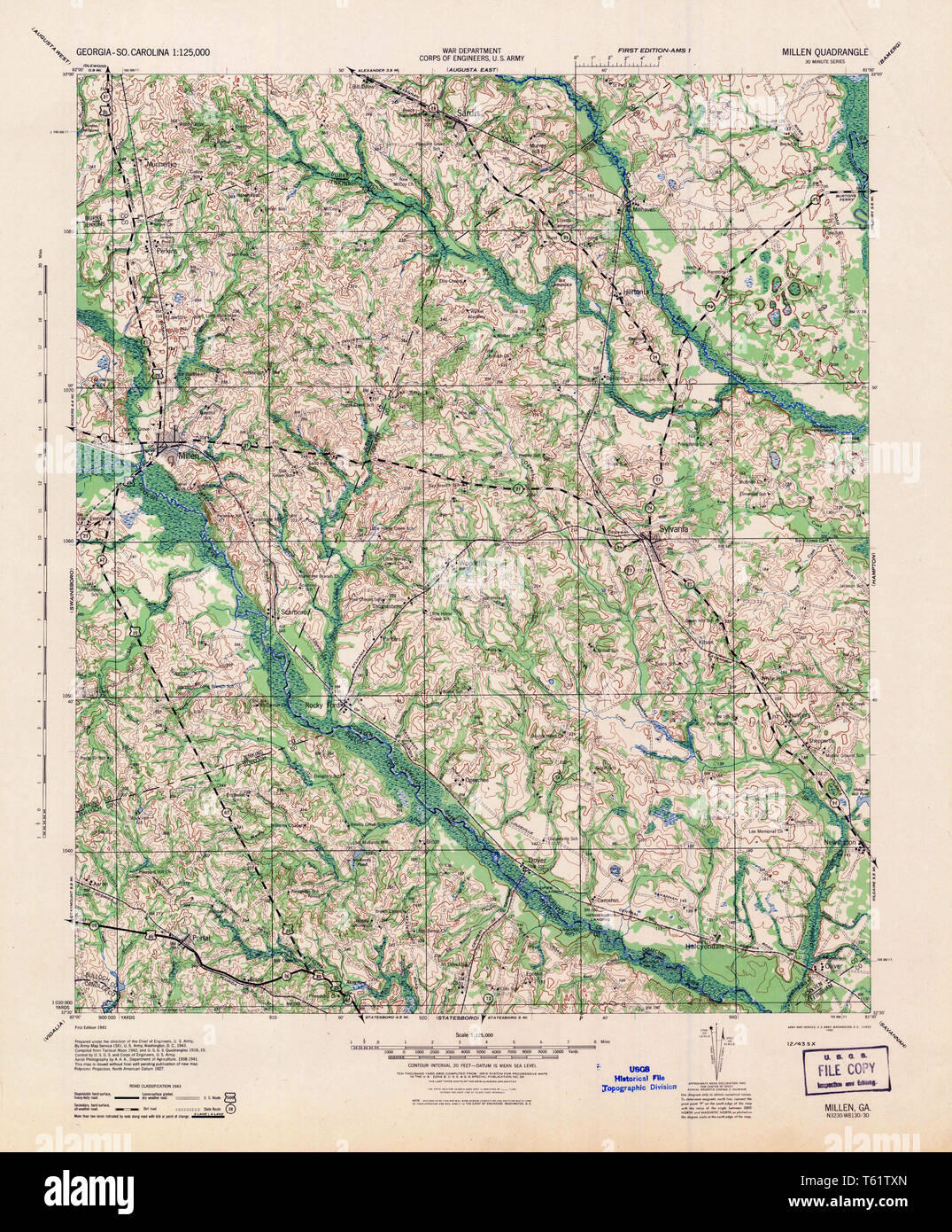 Millen georgia hi-res stock photography and images - Alamy