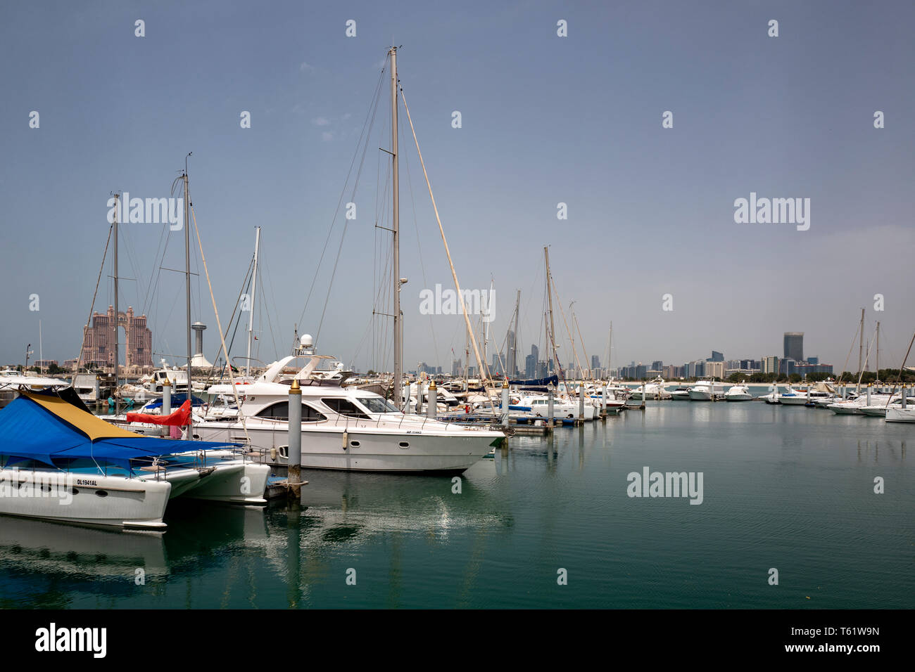 Emirates Palace Marine in Abu Dhabi, UAE Stock Photo - Alamy