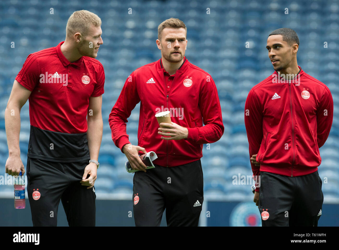 AberdeenÕs Sam Cosgrove, AberdeenÕs Michael Devlin and Max Lowe out on ...