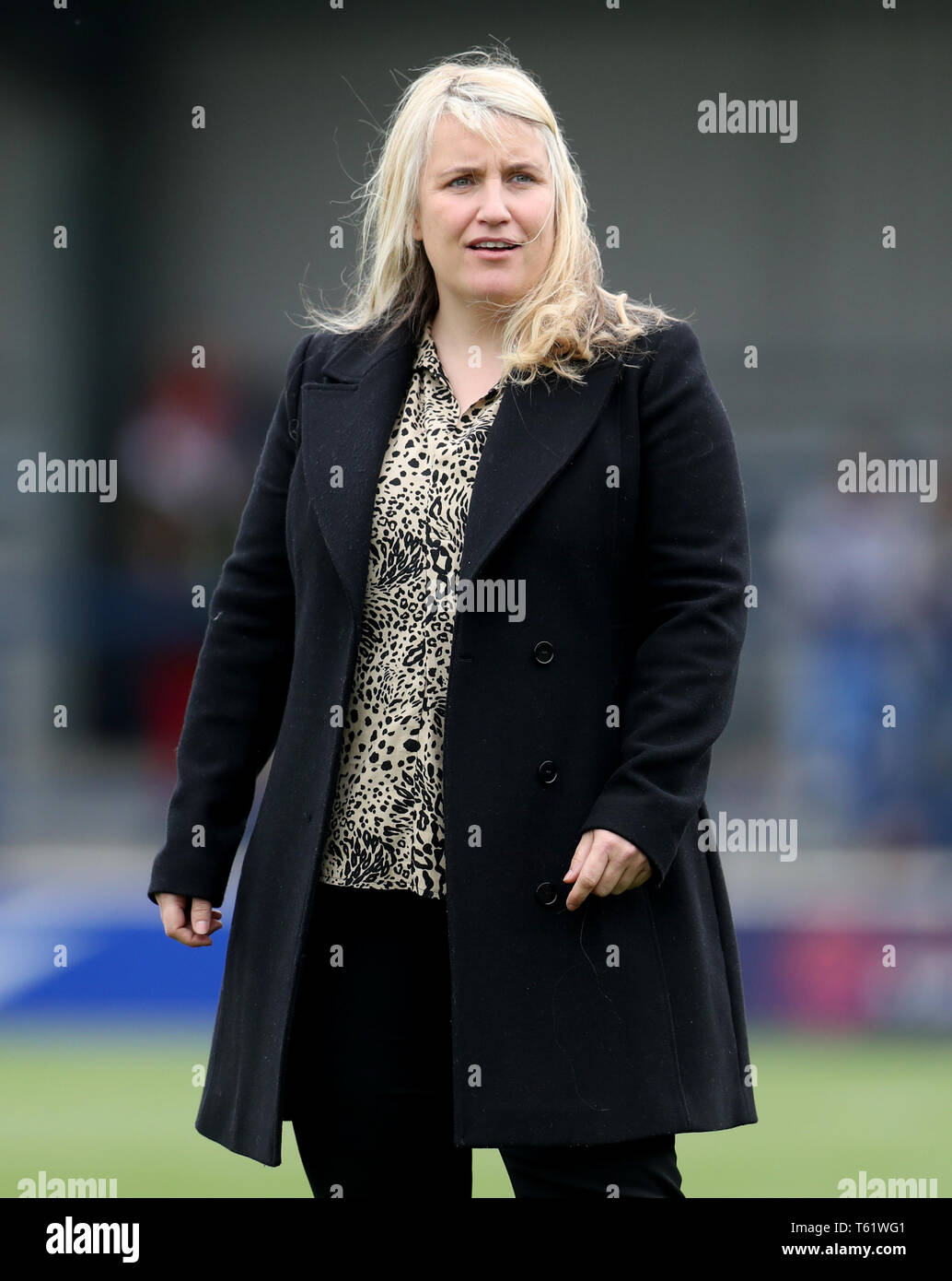 Chelsea manger Emma Hayes ahead of the UEFA Women's Champions League ...
