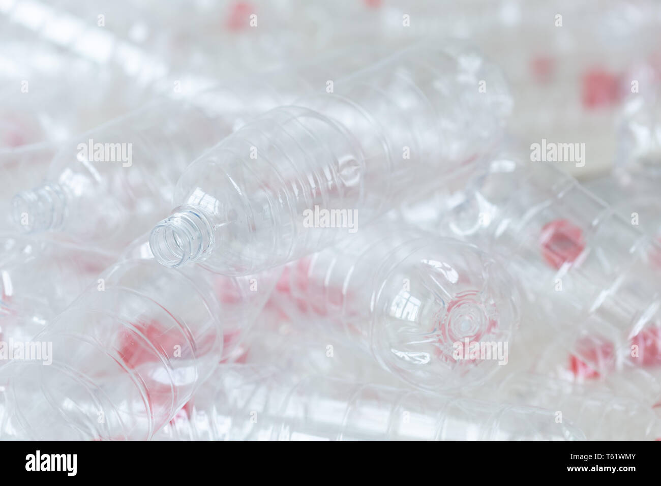 Environment disaster, ecological problems and recyclable plastic - Pile ...