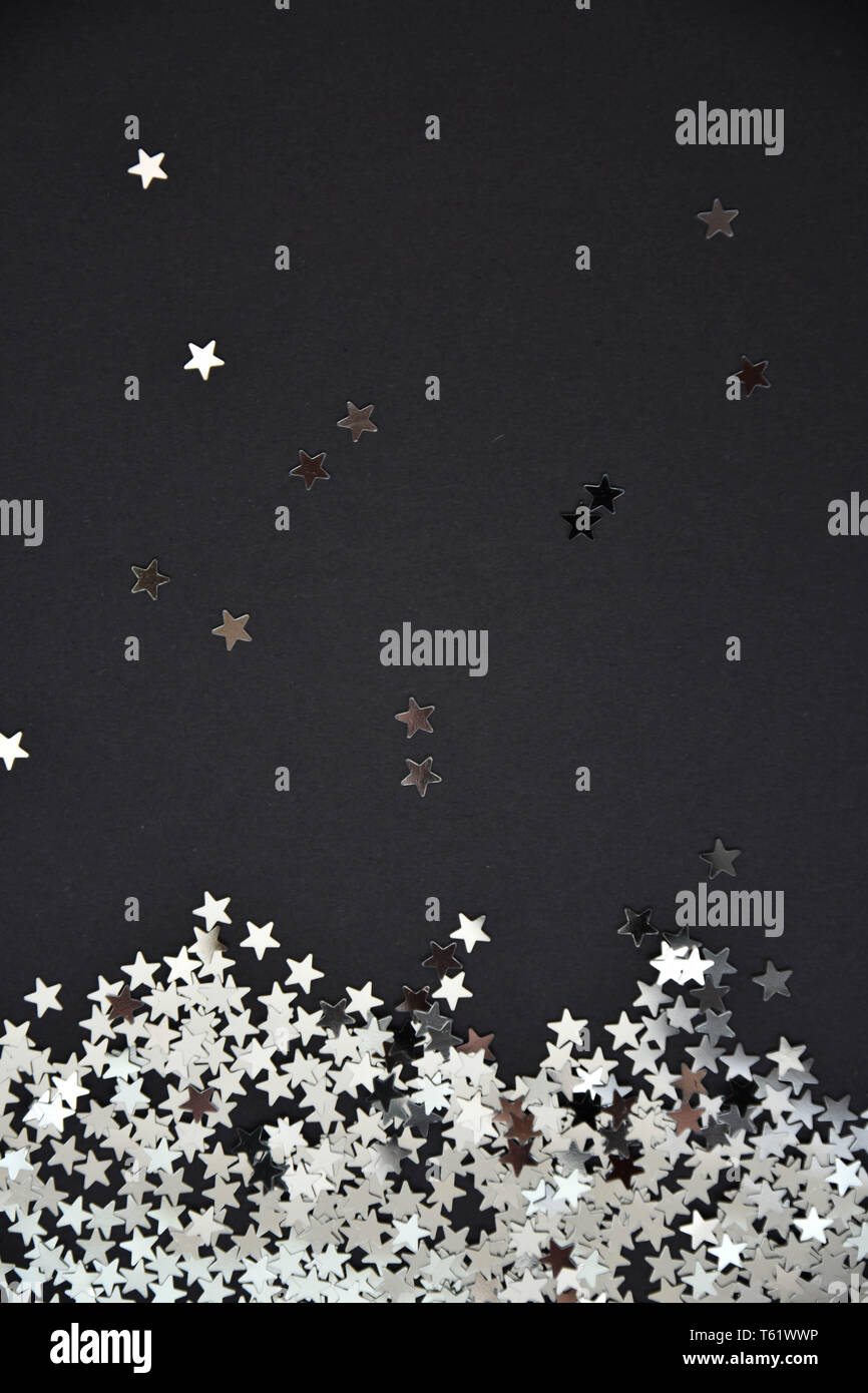 Background star sequin Stock Photo - Alamy