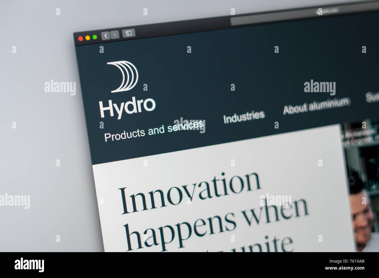 Hydro logo hi-res stock photography and images - Alamy