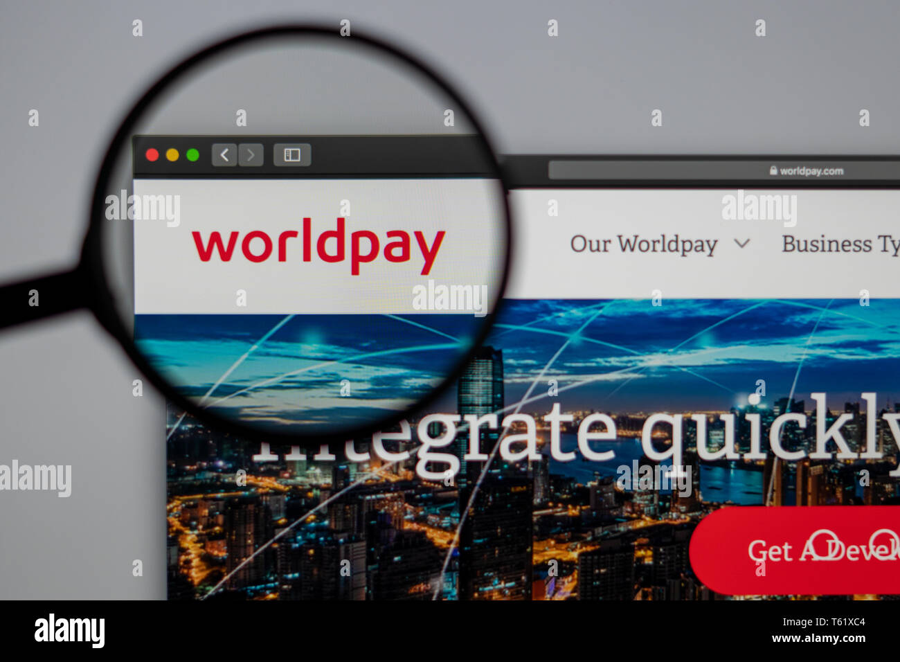 Worldpay logo hi-res stock photography and images - Alamy